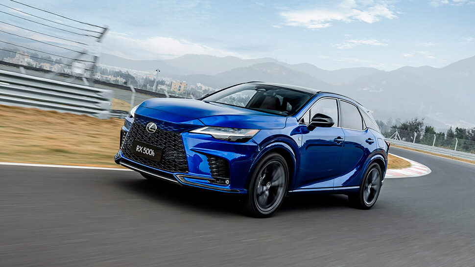 All New Lexus RX500h F Sport